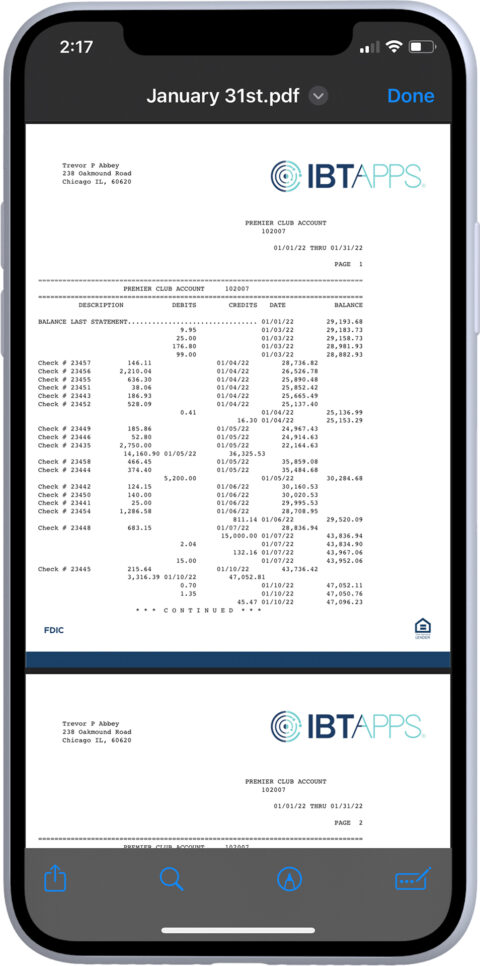 Mobile Banking - Core Processing for Community Banks | IBT Apps